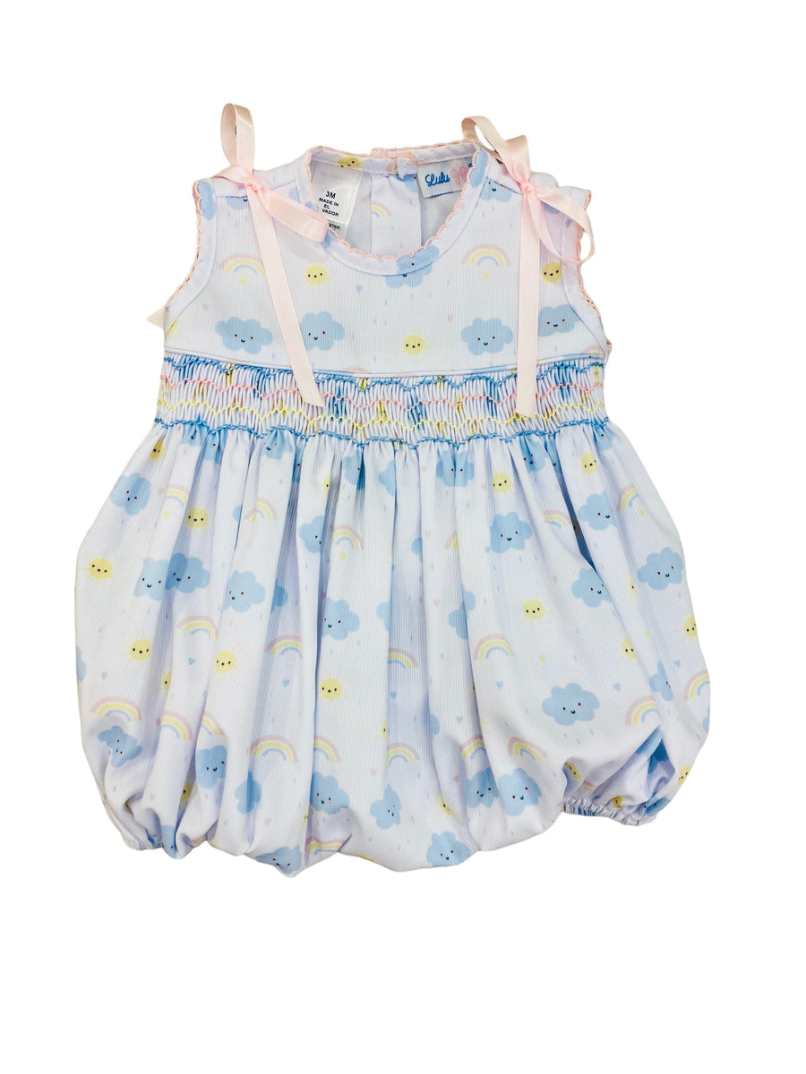 LULU BEBE PASTEL RAINBOWS AND CLOUDS BLOOMER SET – MiMi Kids