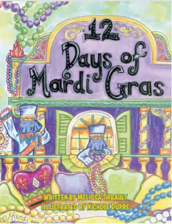 12 DAYS OF MARDI GRAS BOOK – MiMi Kids
