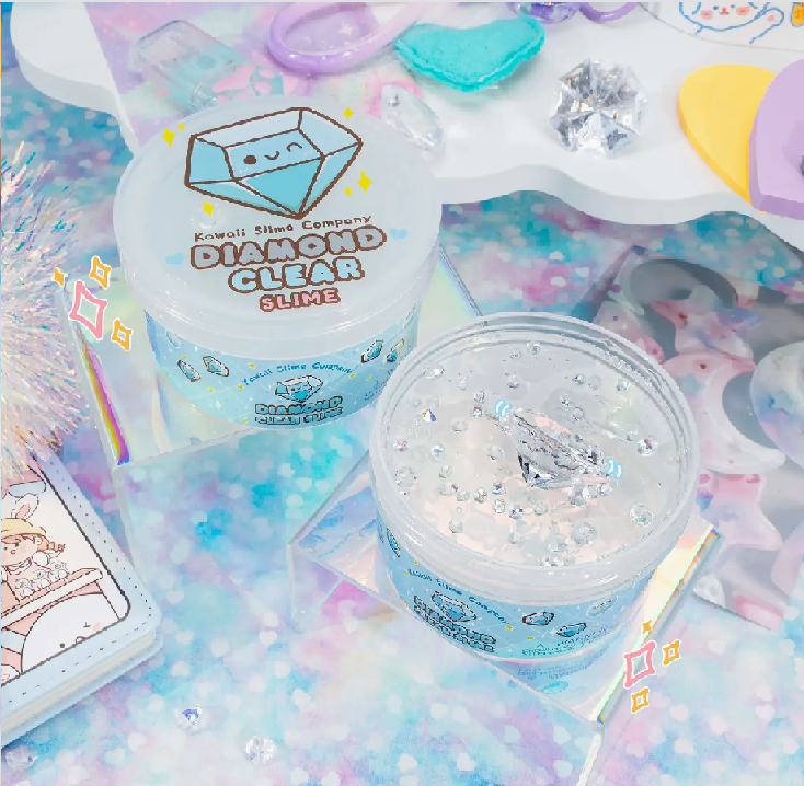 DIAMOND CLEAR PUTTY SLIME – MiMi Kids