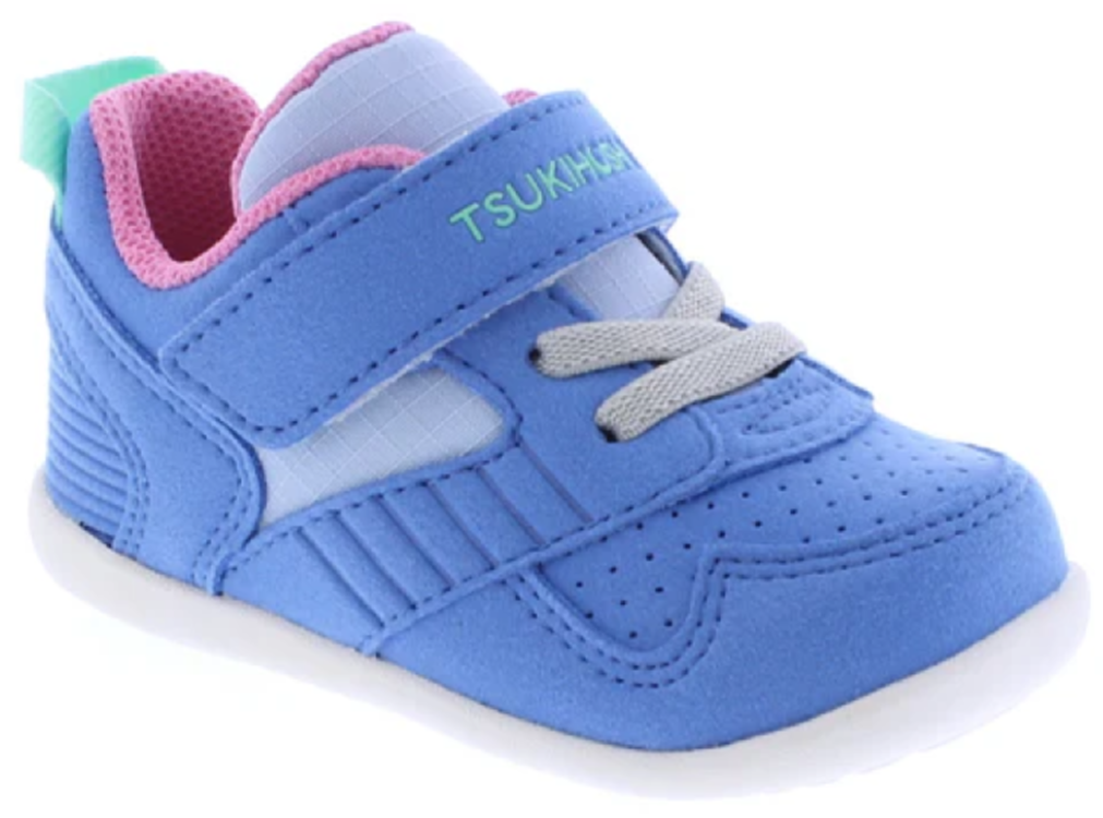 TSUKIHOSHI RACER CHILD SHOE - BLUE AND PINK – MiMi Kids