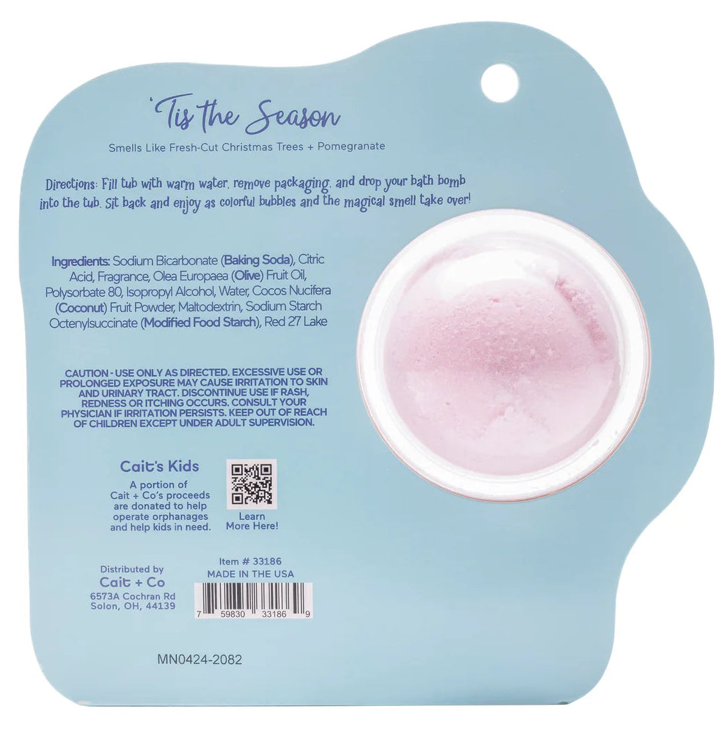 SANTA CLAUS CLAMSHELL BATH BOMB – MiMi Kids