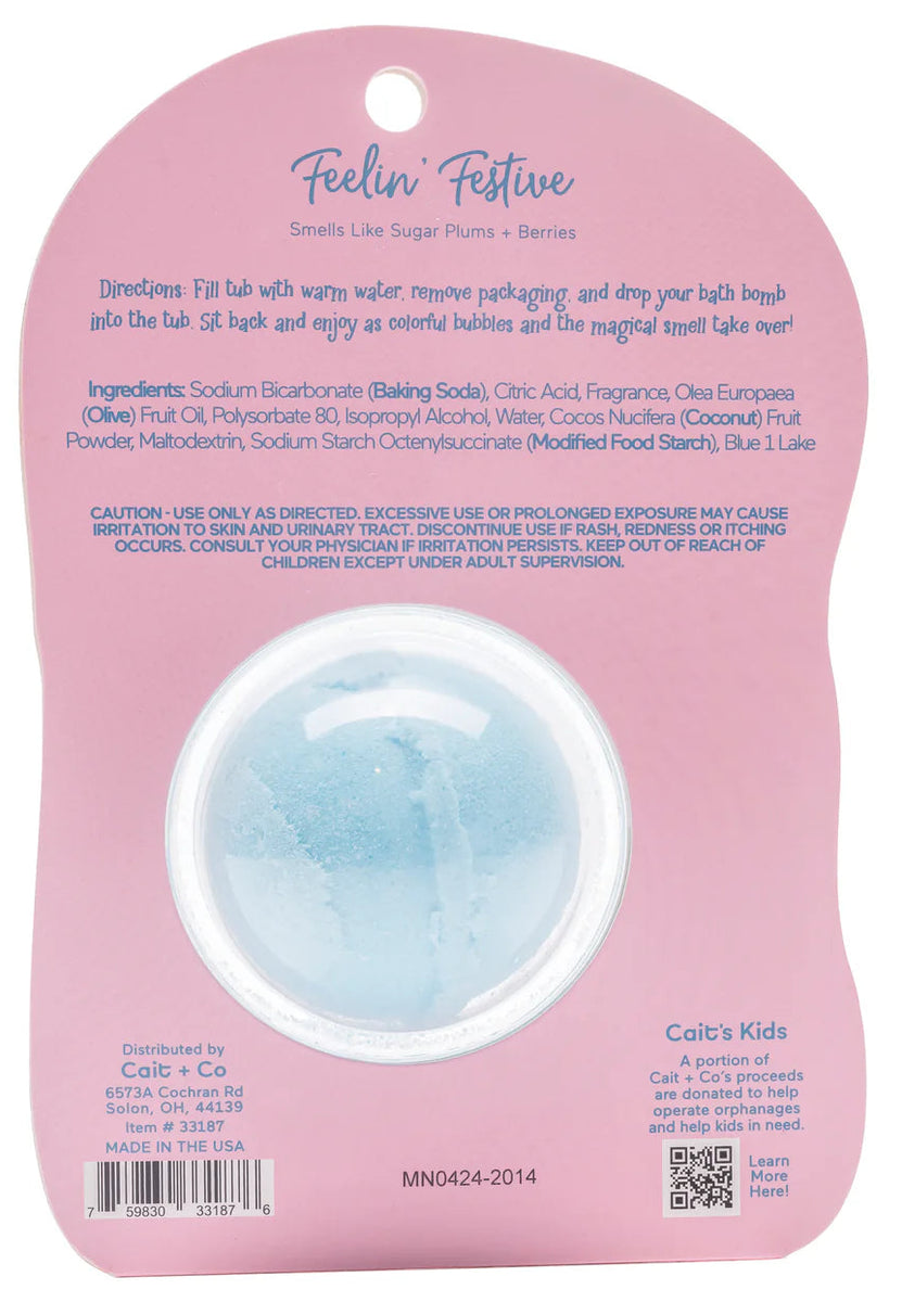 POLAR BEAR CLAMSHELL BATH BOMB – MiMi Kids
