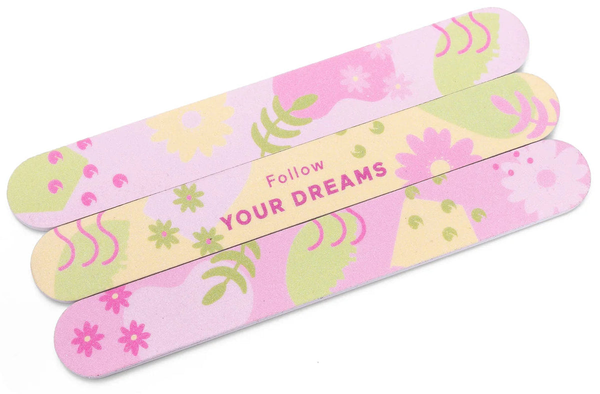 EMERY BOARD SET - LUXE PINK – MiMi Kids