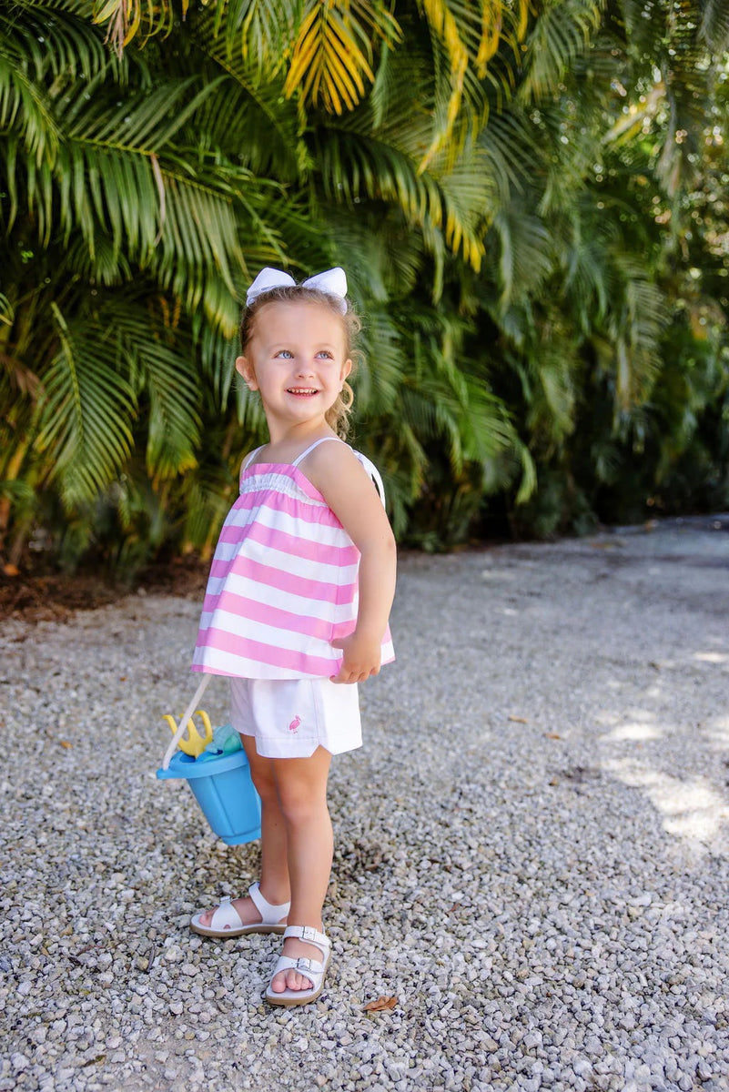 LAINEY'S LITTLE TOP HAMPTONS HOT PINK STRIPE – MiMi Kids