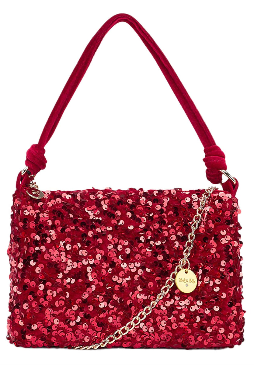 GIRLS SEQUIN BAG - RED – MiMi Kids