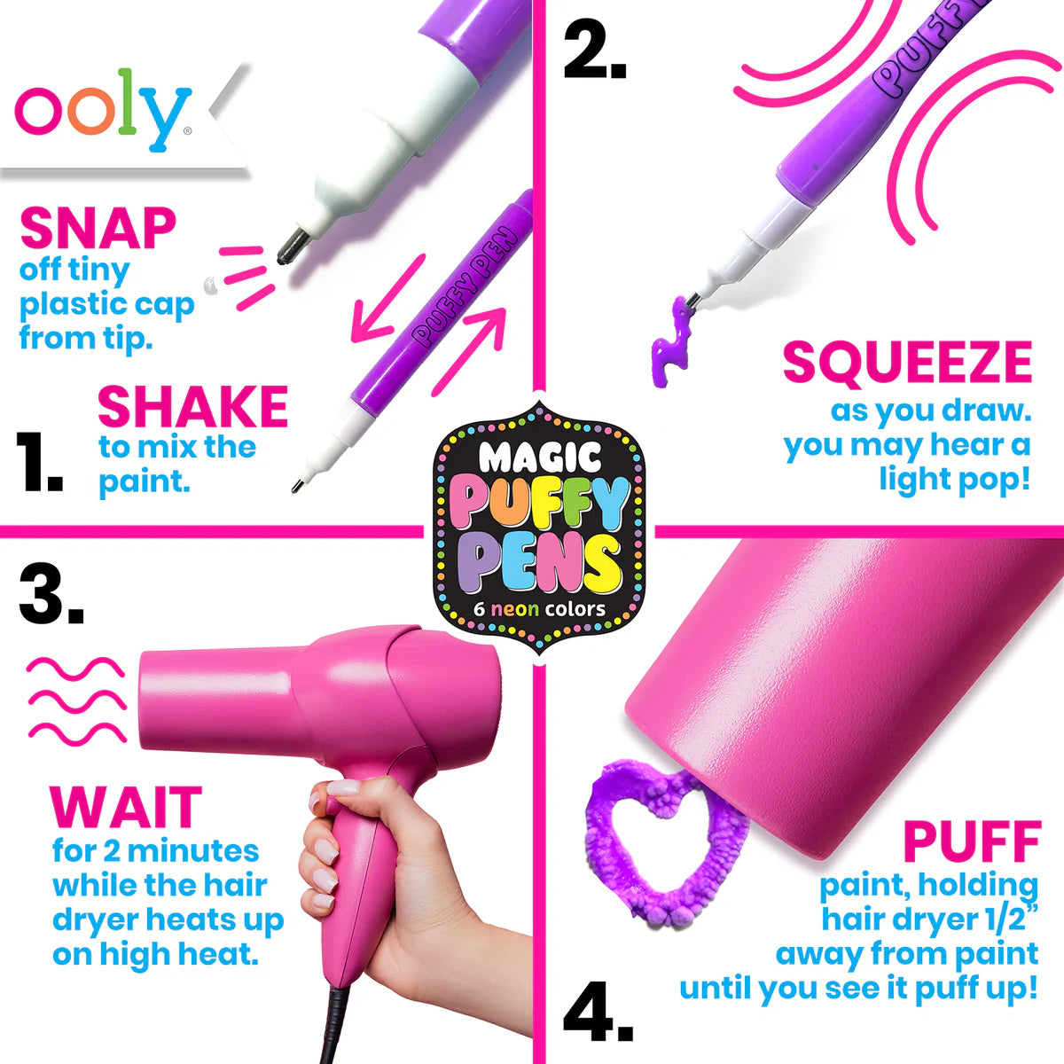 MAGIC PUFFY PENS – MiMi Kids