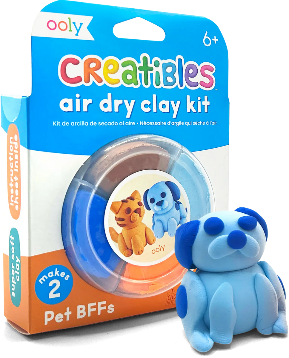 CREATIBLES MINI AIR DRY CLAY KIT - PET BFFS – MiMi Kids