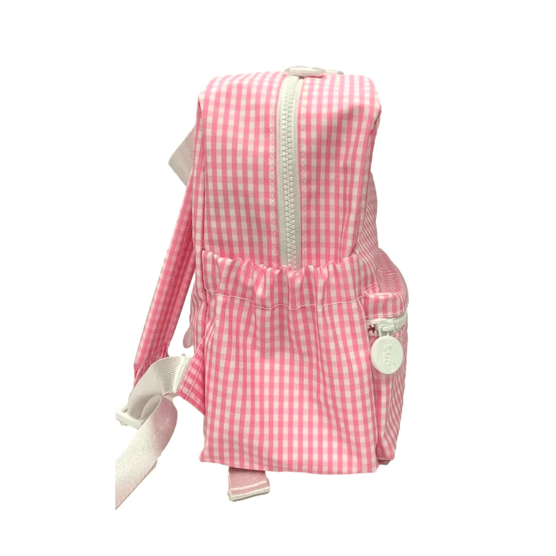 MINI BACKPACKER GINGHAM PINK – MiMi Kids