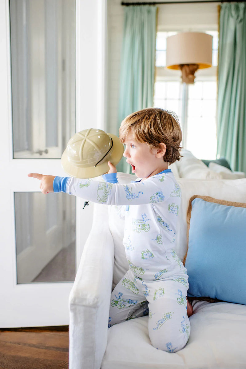 SUTTON'S SWEET DREAM SET - JACK BAY JUNGLE WITH BARBADOS BLUE – MiMi Kids