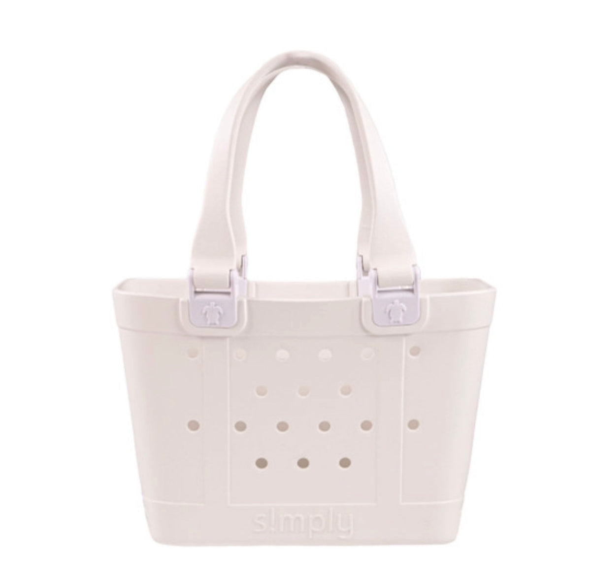 SIMPLY SOUTHERN MINI TOTE - WHITE – MiMi Kids